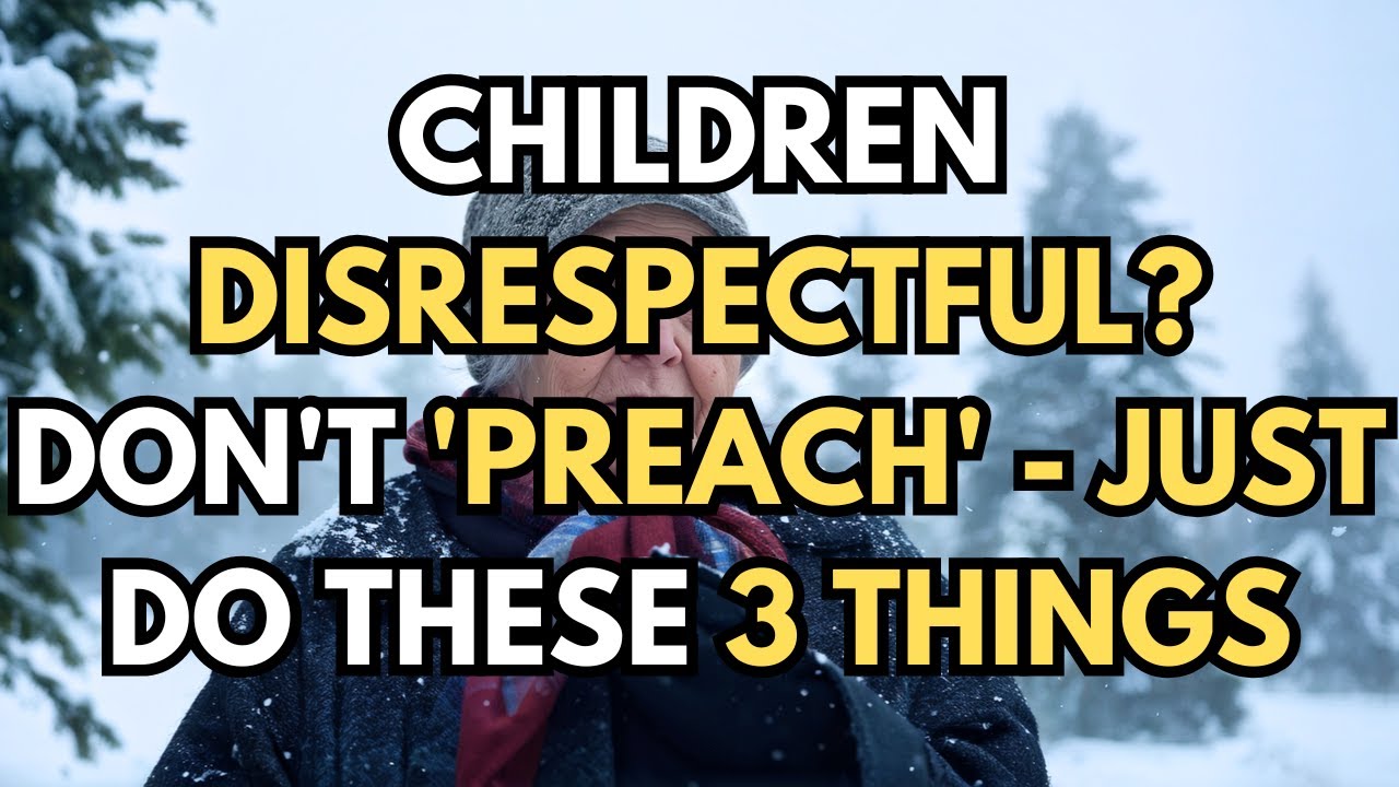 After 70: 3 Things Parents Need to Do When Their Children Are Disrespectful
