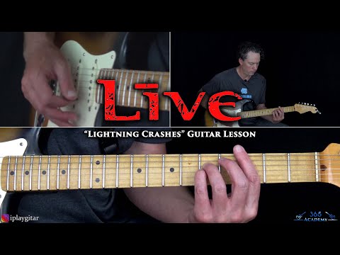Live - Lightning Crashes Guitar Lesson