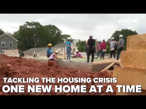 Make A Difference: Women build home for single mother in Charlotte