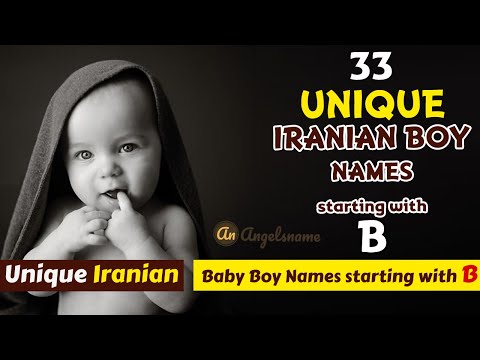 Unique Iranian Boy Names starting with B