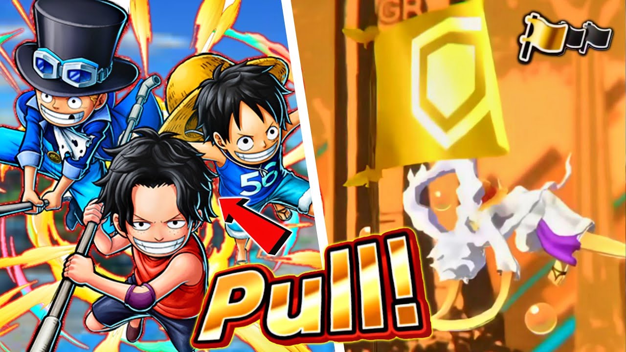 Pulling Until I Max Ace Sabo Luffy!
