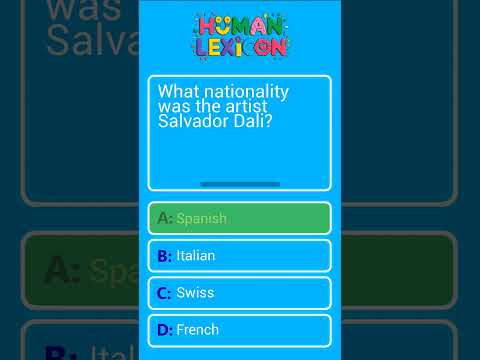 What nationality was the artist Salvador Dali?