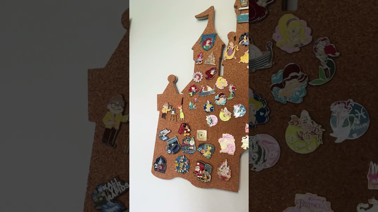 Y’all asked for it - my #disney pins tour!! #pin #collection #disneyfan #cute #shorts 🐭