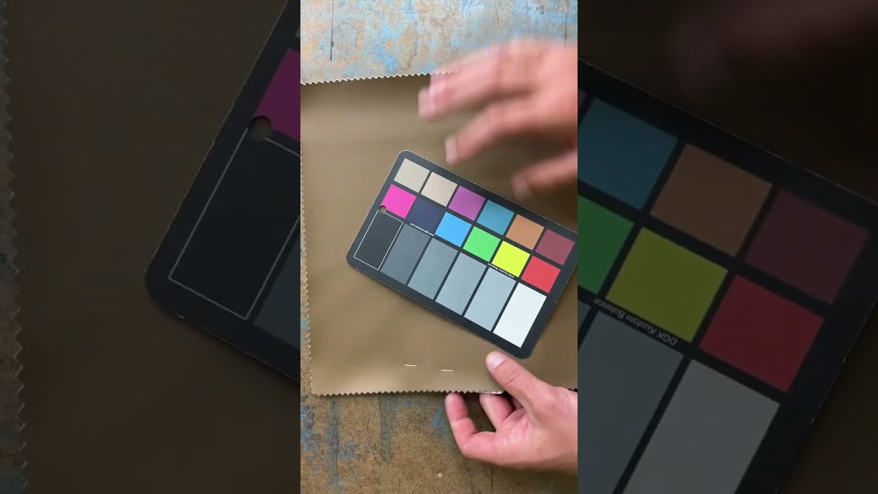 Beige Brown Faux Leather | Vinyl Upholstery Fabric | Light Pebbled Grain | Felt-Backed |...