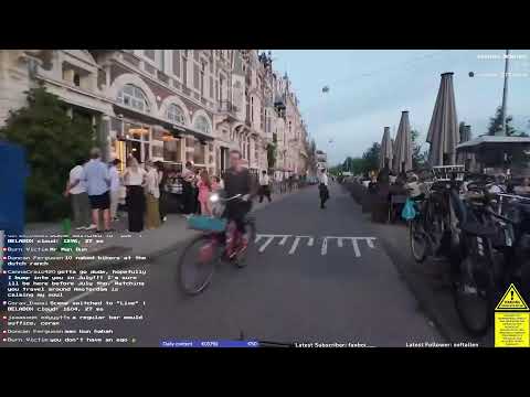 🔴 AMSTERDAM Friday Summer Vibes | Drew gave me the bag from his last video | 420 🇳🇱 LIVE IRL
