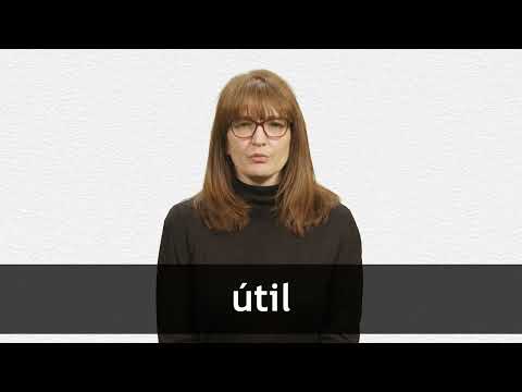 English Translation of “ÚTIL” | Collins Spanish-English Dictionary