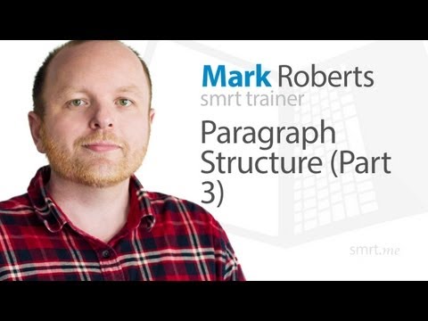 Paragraph Structure (Part 3)