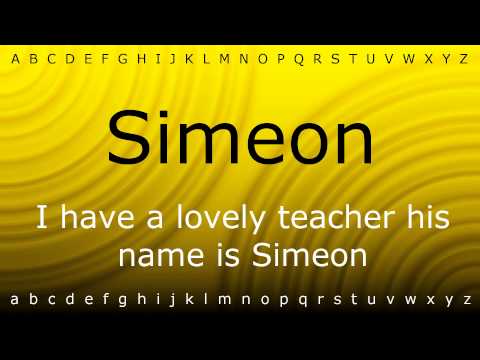 How to say 'Simeon' with Zira.mp4