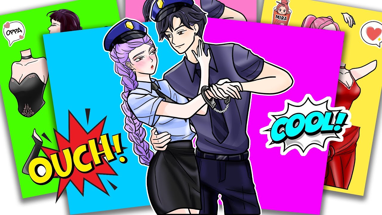 Pegatinas de pareja sexy de RumixJinu, ZoeyxMystery y MiraxAbby (DIY)