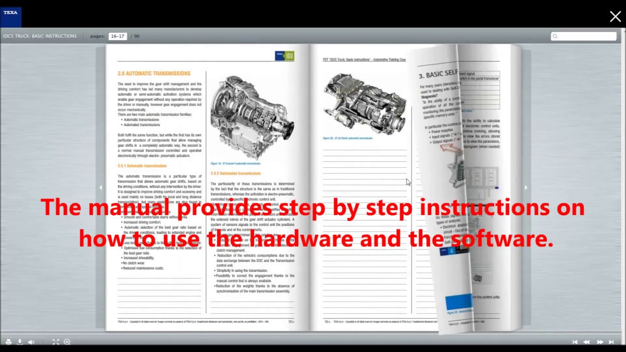 TEXA Truck Basic Learning Manual