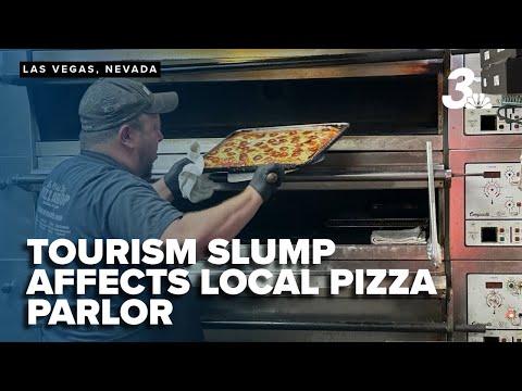Las Vegas tourism slump impacts famed pizza parlor, sparks concern