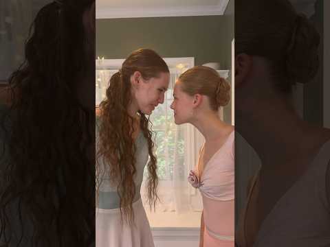 The Dance Battle from the Leap Movie w/ Caroline & Elliana!ππ #shorts #dance #ballet #short