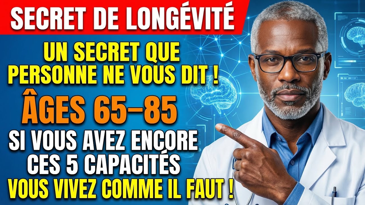 Ages 65–85: If you still have these 5 abilities, you age better than 90% of people.