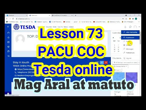 #Tesda #coc #PACU airconditioning online course