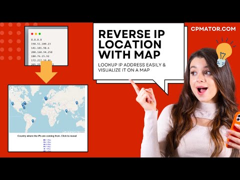 IP Locator - Visualize with Map for IP Locations Lookup - Reverse IP Address Easily - IP Map