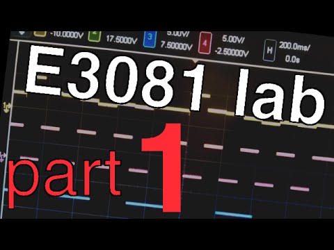 LTSpice basics for E3081, part 1 - Create and simulate a simple circuit