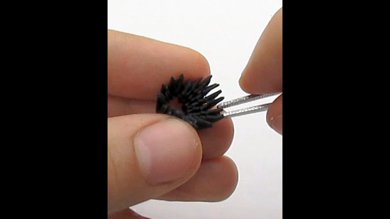 The Tiniest 3D Origami Swan You've Ever Seen