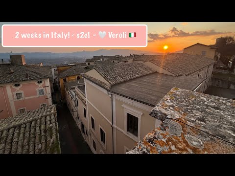 Exploring a medieval town in Italy | Veroli 🇮🇹 | s2e1 |