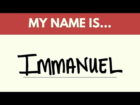 My Name Is | Immanuel | Pastor Peggy Dunston