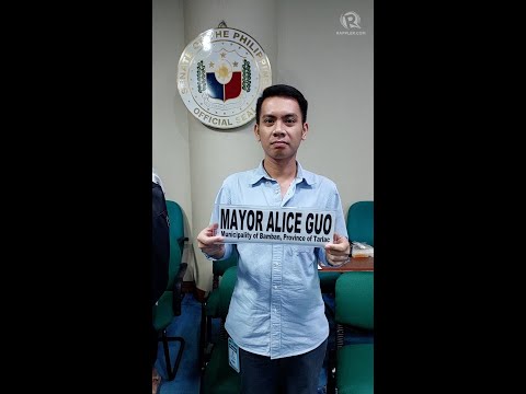 Mayor Alice Guo's ex-accountant arrested, now under Senate custody