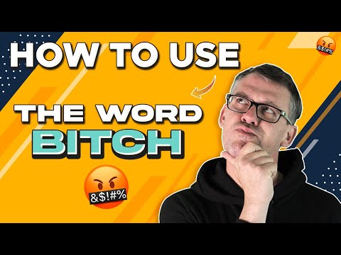 HOW to use the word "Bitch" correctly | English Slang 🤬 #english #slangs