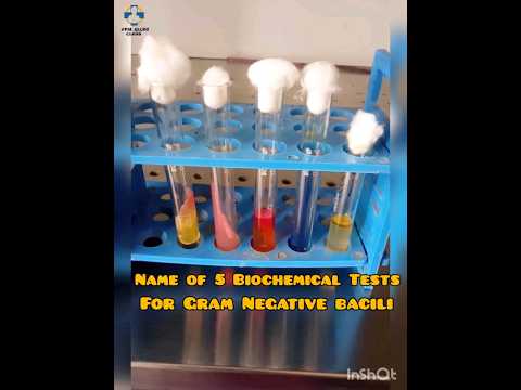 5 Biochemical test | Identification of Bacteria | GNB #bacteriology #Microbiology
