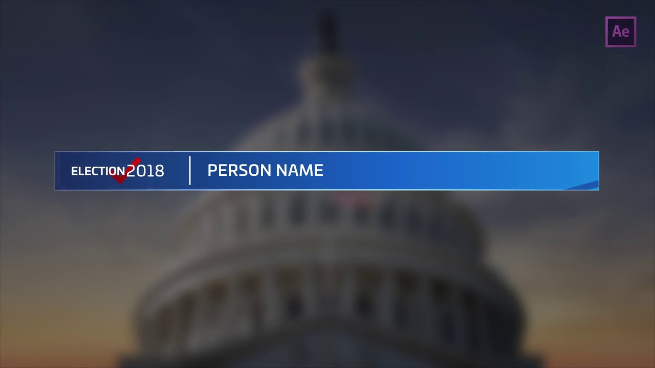Election Elements Kit | After Effects project | Videohive template