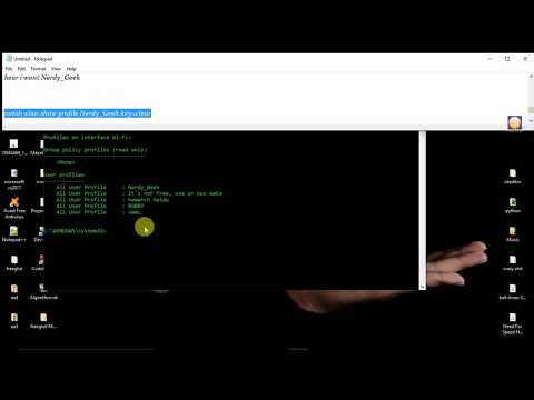 How to know wifi passwords of conncted networks