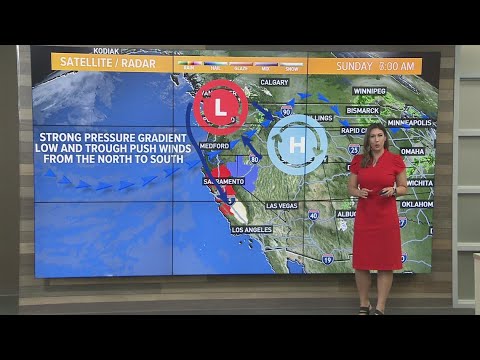 Northern California Fire Weather Forecast: October 10, 2021