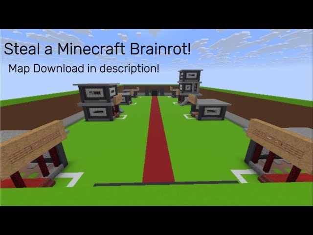 Steal a Minecraft Brainrot! Minecraft Map
