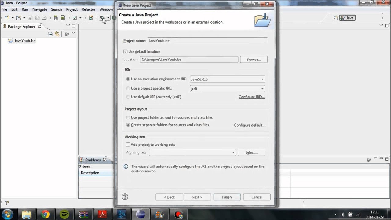 Java programming - Video 2 - Using Eclipse