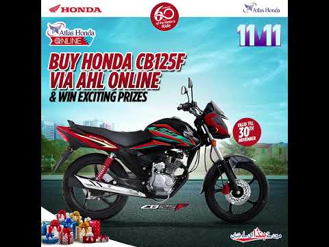Buy your new Atlas Honda Motorcycle through Atlas Honda Online