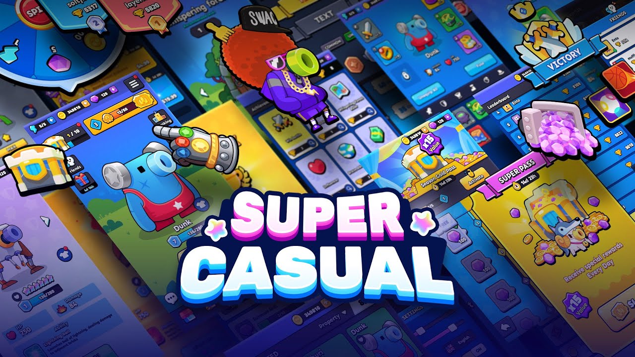 Unity Asset Store [ GUI Pro - Super Casual ] LAYERLAB - 레이어랩