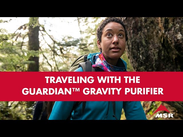 Guardian Gravity Water Purifier | MSR – Cascade Designs