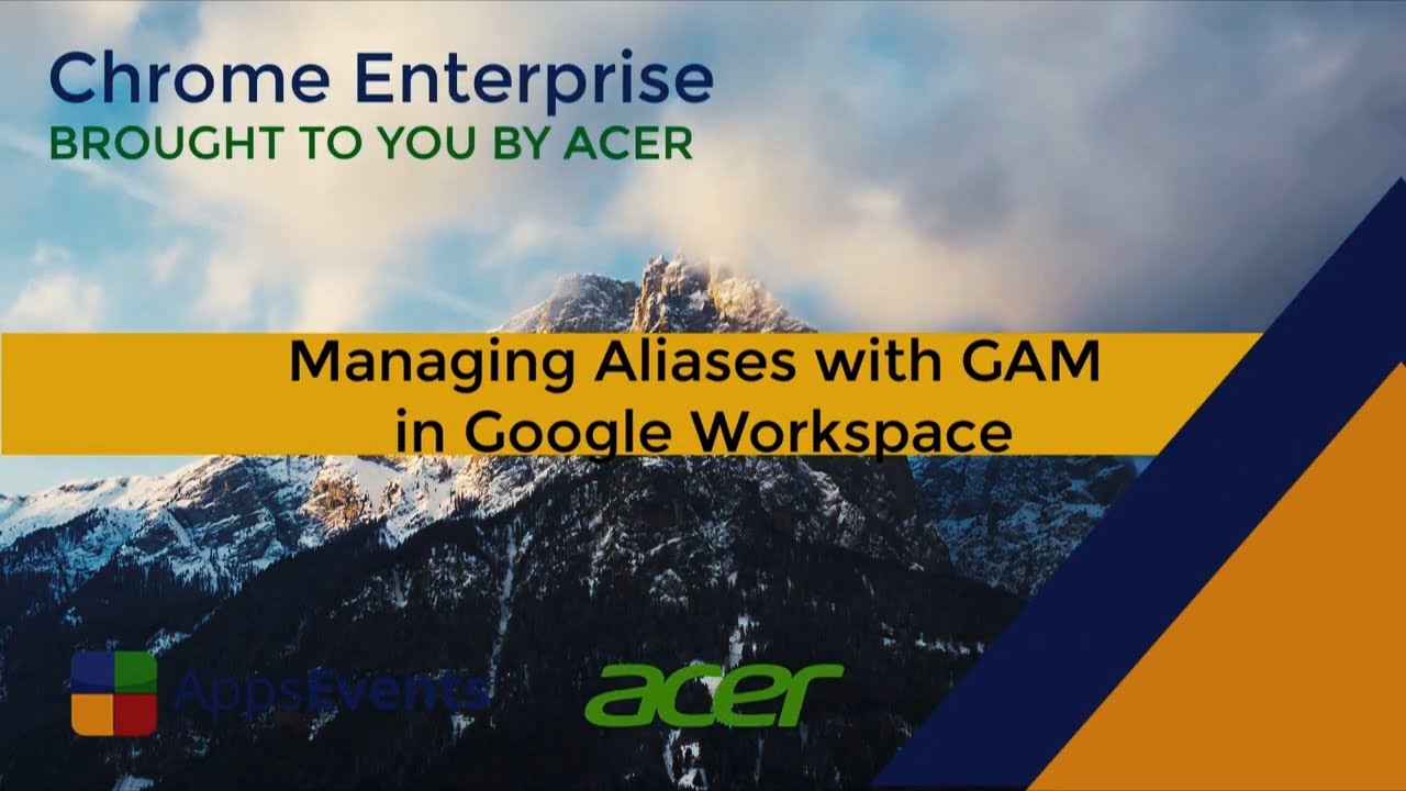Managing Aliases with GAM in Google Workspace