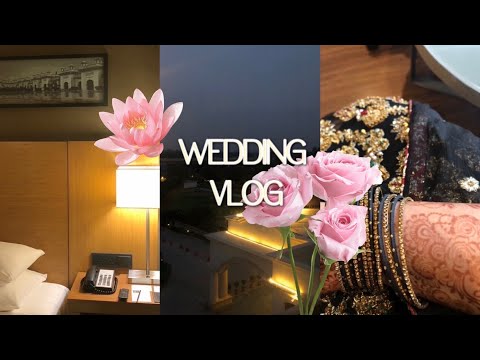 FLYING TO LUCKNOW FOR A WEDDING Vlog ✨ | Hotel, Decor & Outfits