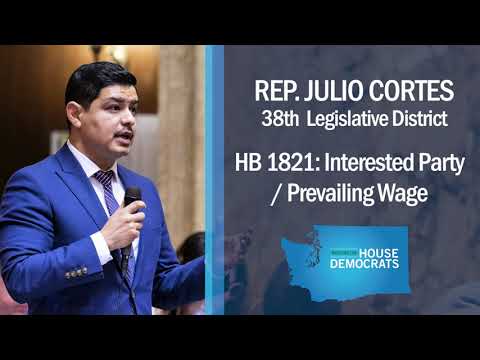 Rep. Cortes on enforcing prevailing wage requirements