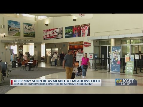 Uber ride-hailing service may soon be available at Meadows Field Airport