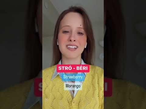 Como dizer "strawberry" em inglês?