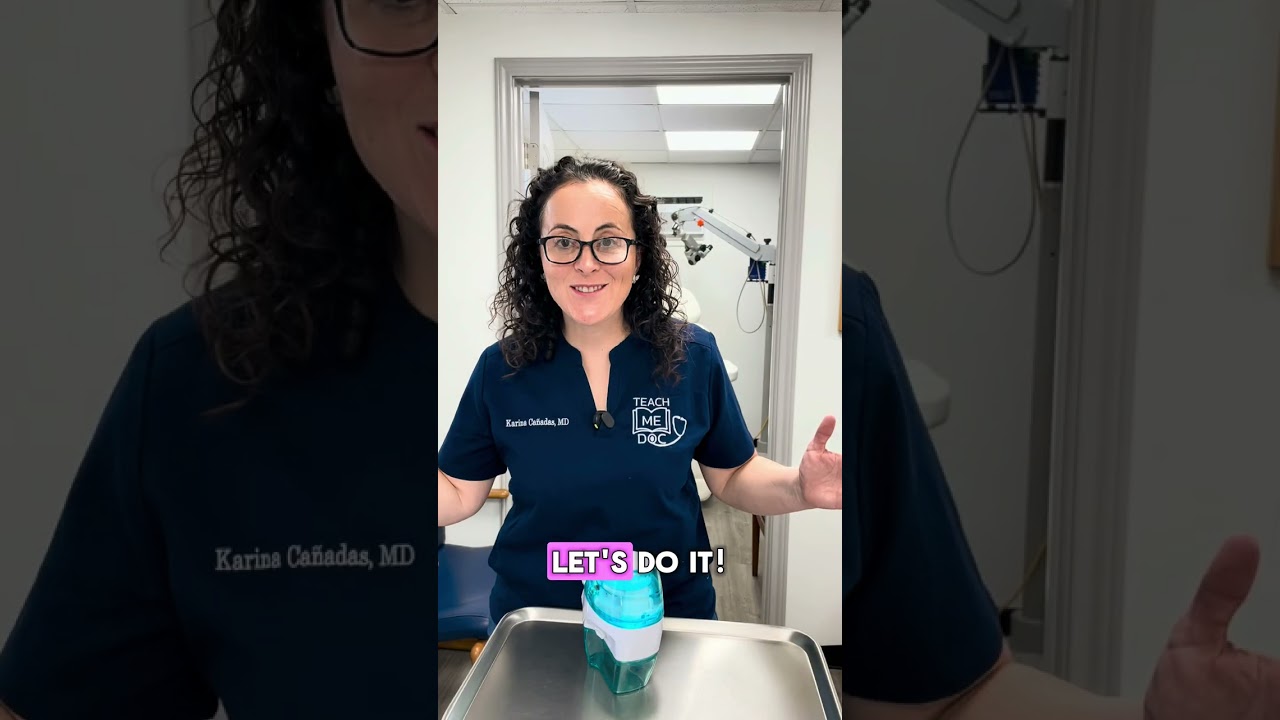 The number one question I get as an ENT doctor...#navage #navagenasalcare