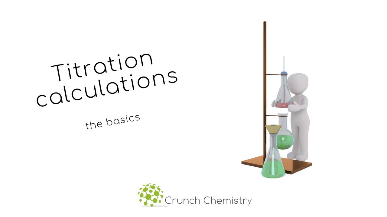 Titration calculations - the basics