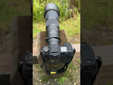 Nikon z9 camera with Nikon z 180-600mm f/5.6-6.3 VR zoom lens