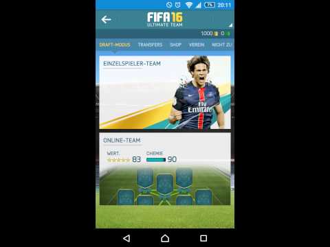 FIFA 16 - EAFC Companion App - FUT-DRAFT