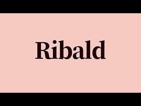 Ribald Meaning and Pronunciation