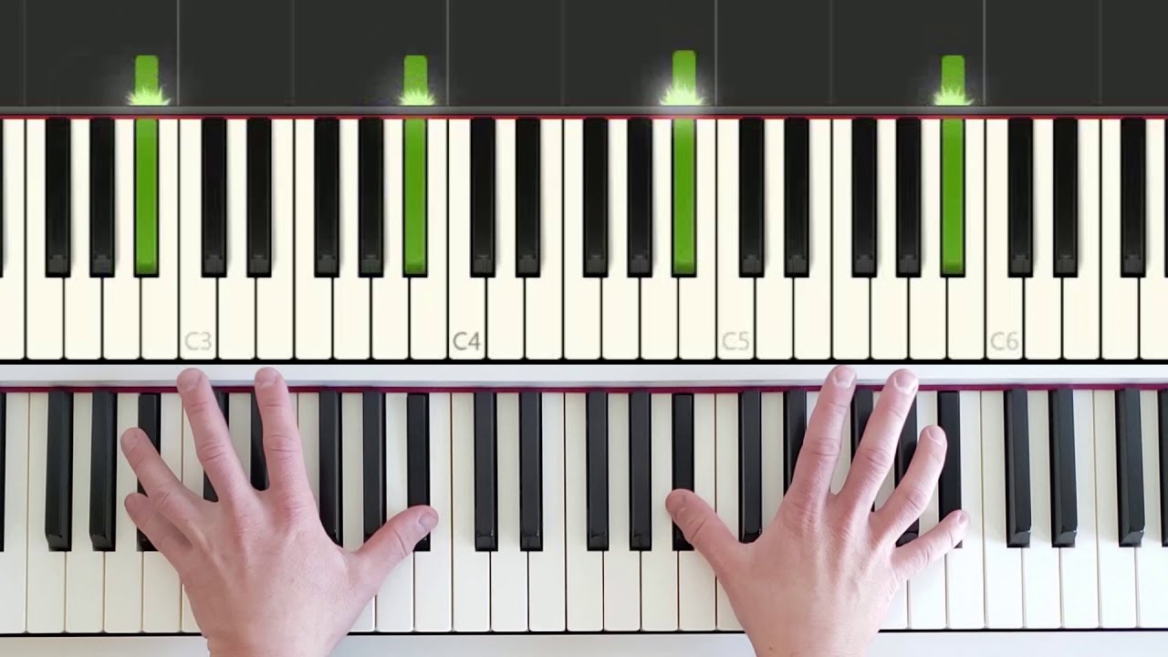 Chaiyya Chaiyya from Dil Se (Chorus - Easy Piano Tutorial)