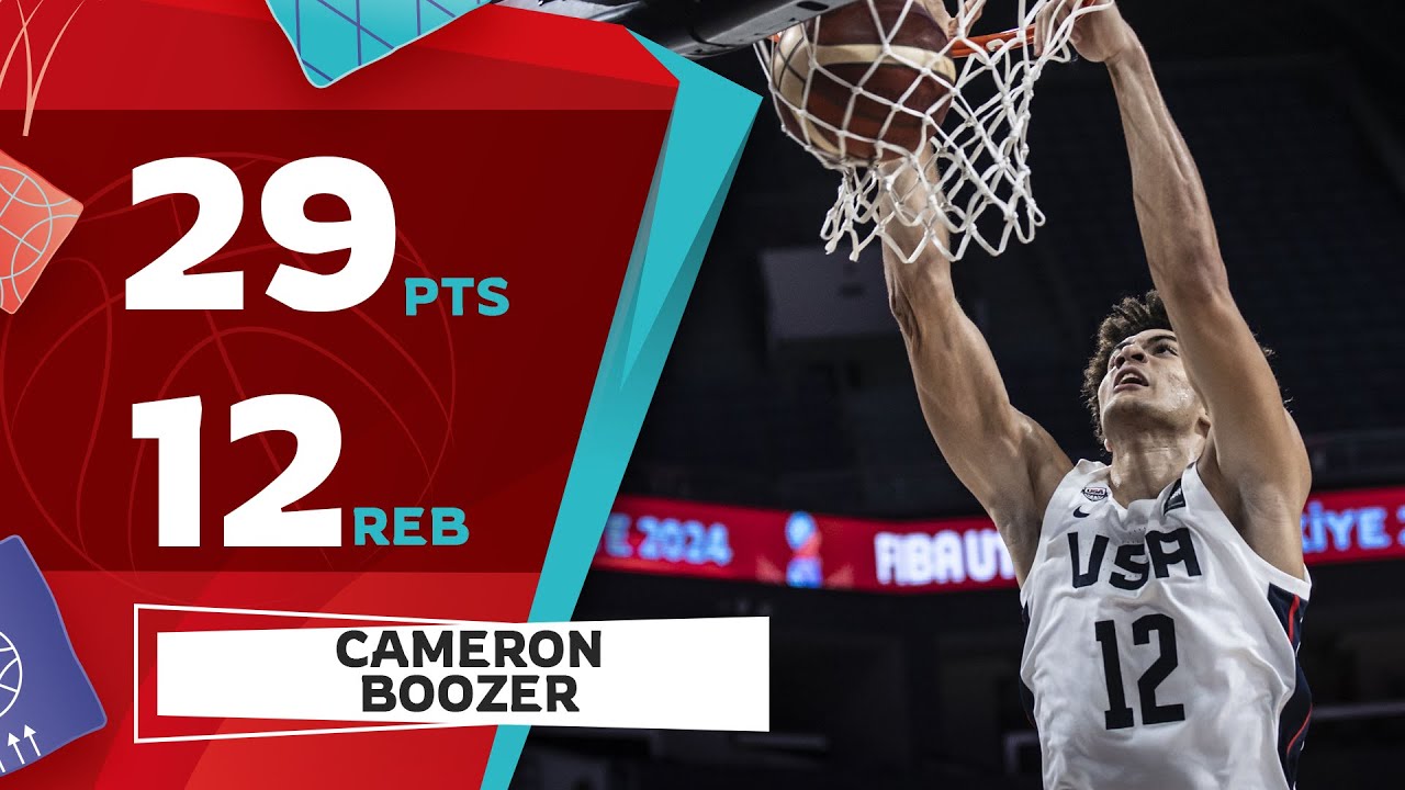 [花邊] Cam Boozer在U17得到29分12板 擊敗法國 - 看板NBA - PTT網頁版