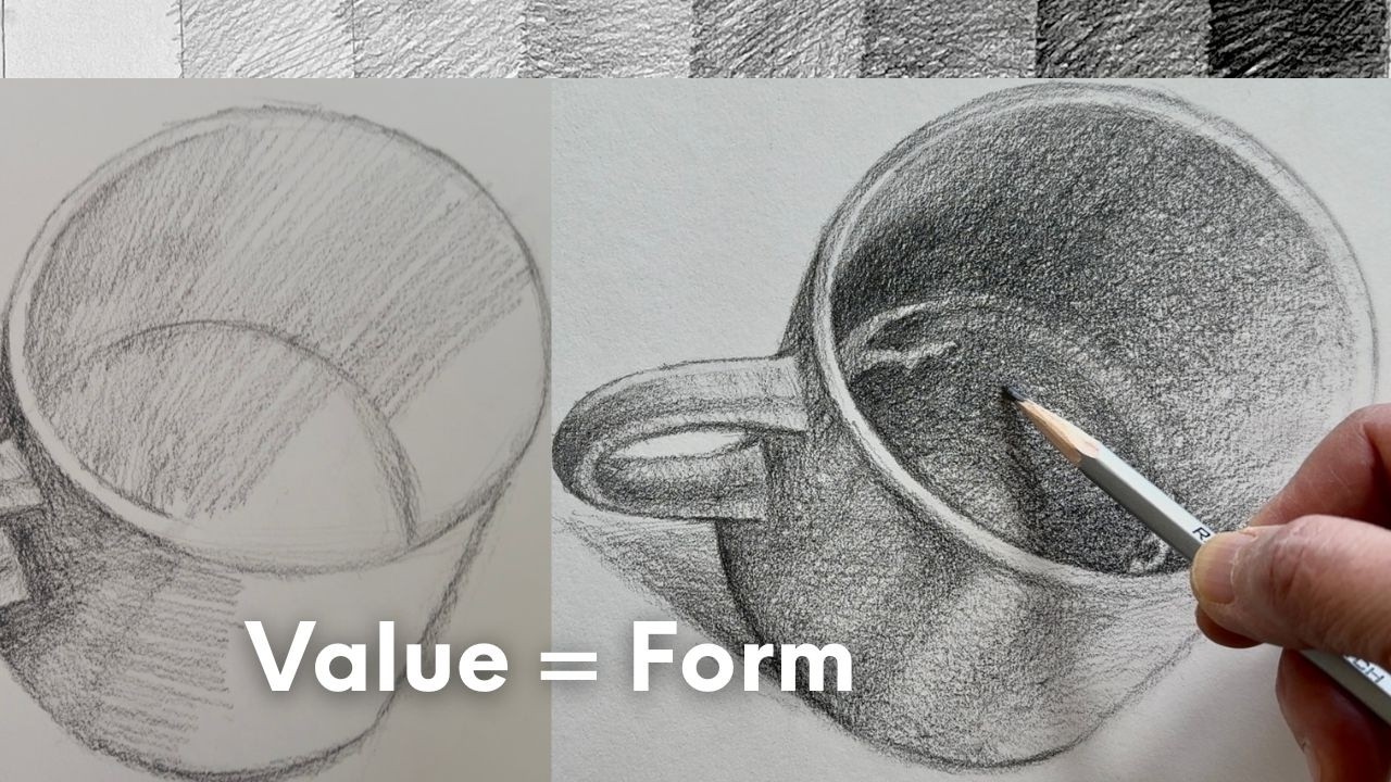 Value Made Simple: How Value Scales Create 3D Form