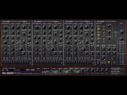 Full Bucket Music - FB-3300 - Free VST Synth [FS4E1]