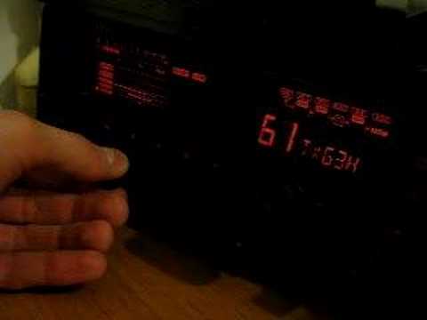 Yaesu FT-450 Service menu (hidden)