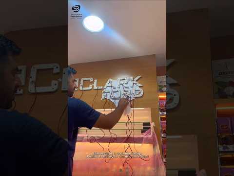 How Do They Make Those Cool Light Up Signs? #interiordesign #customizedretaildisplays #3dletters